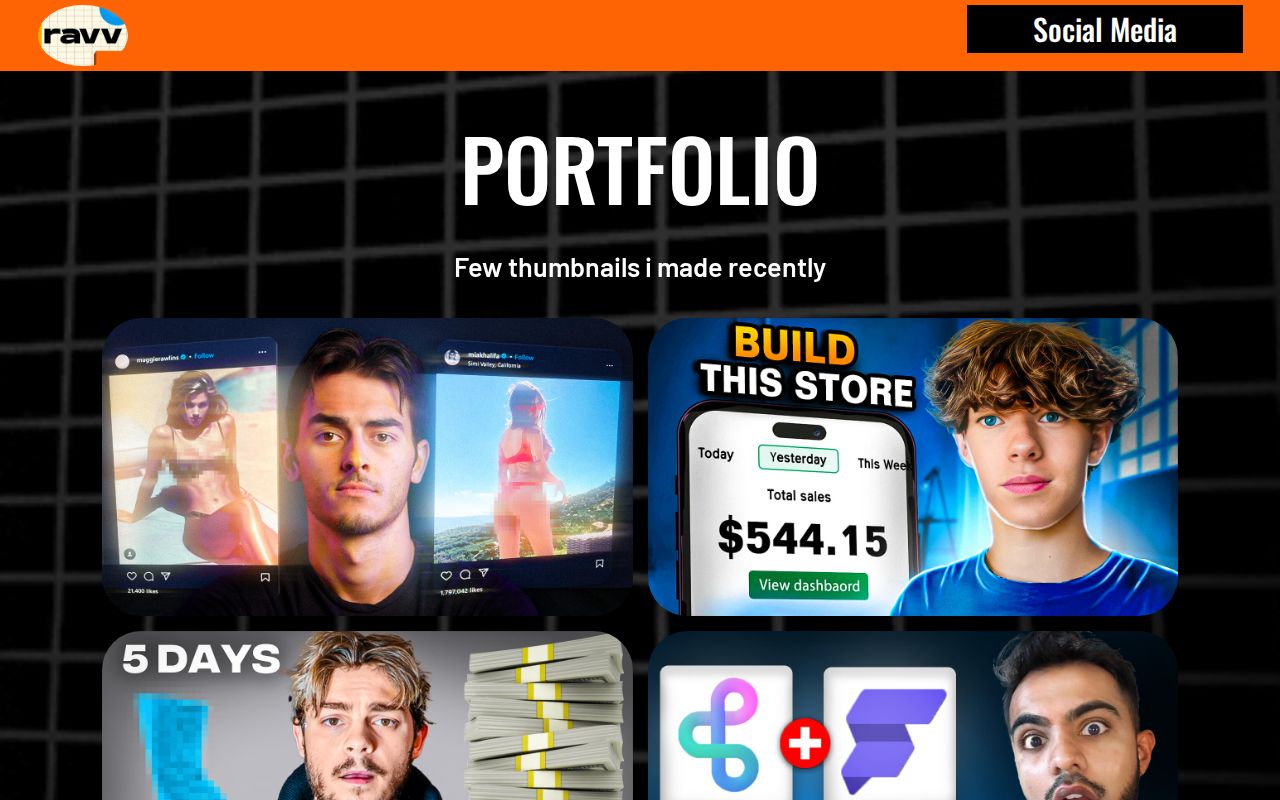 Ravv Portfolio
